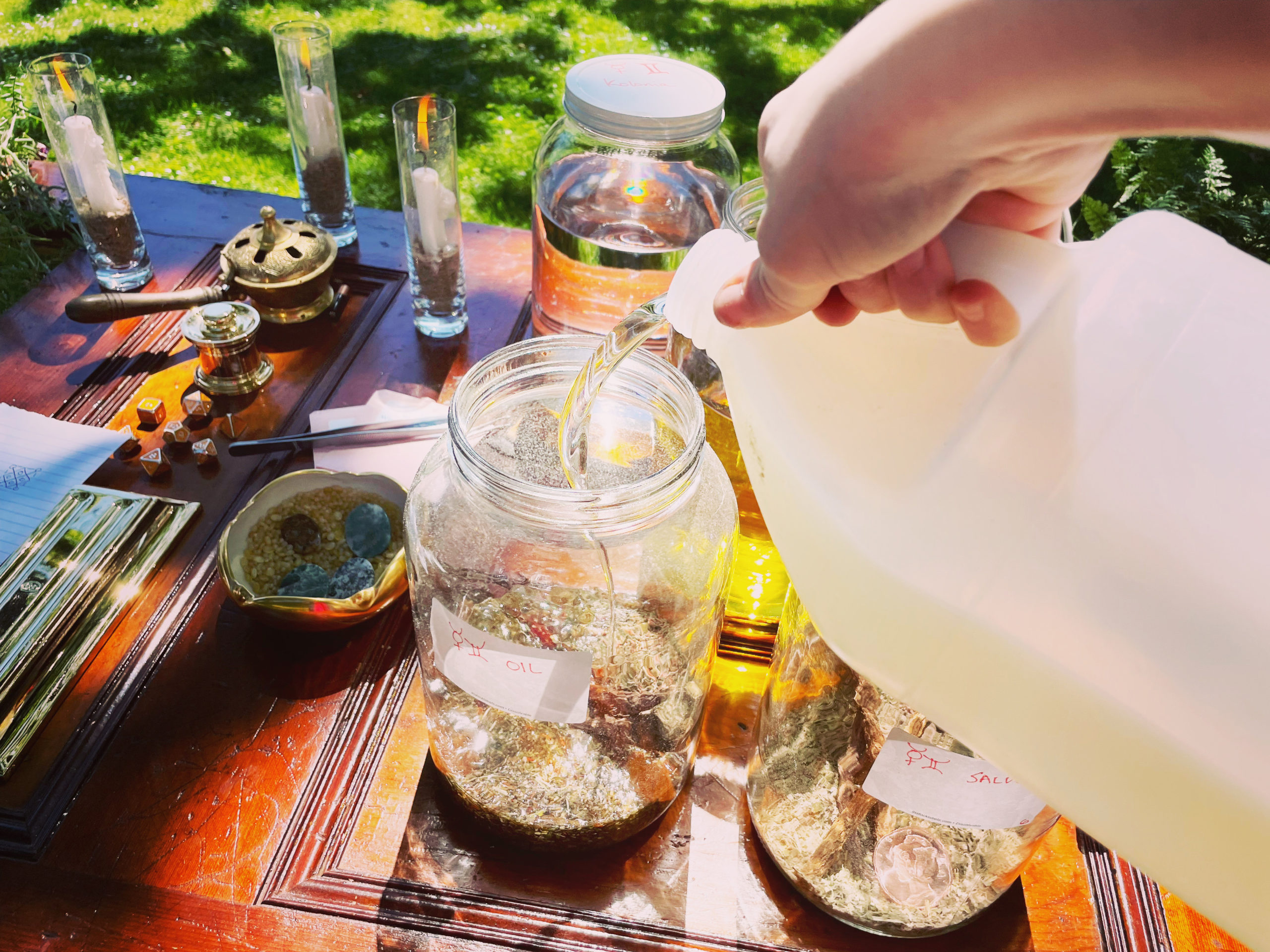 Mercury in Gemini Anointing Oil - Sphere + Sundry